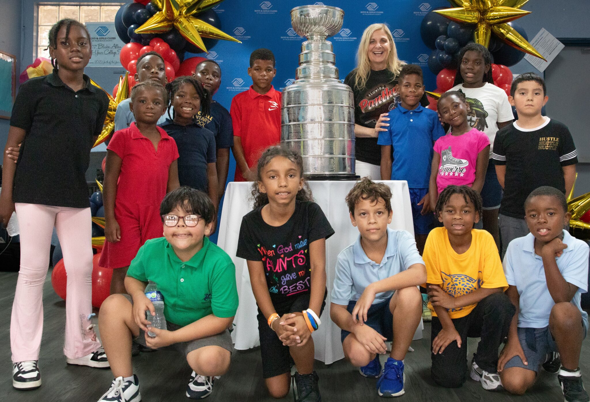 The Stanley Cup Visits Boys & Girls Club of Boca Raton | Boys & Girls ...